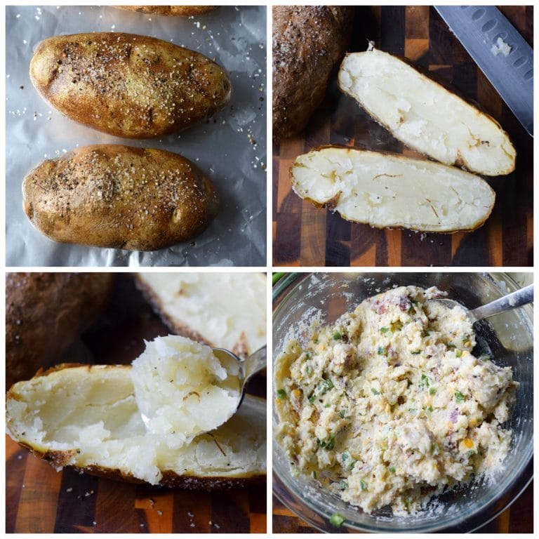 Bacon Jalapeño Twice Baked Potato | Butter Your Biscuit