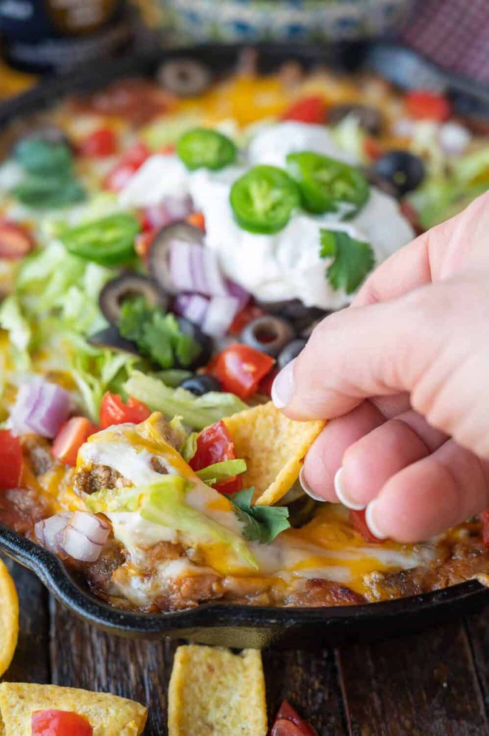Taco Dip Recipe-Butter Your Biscuit