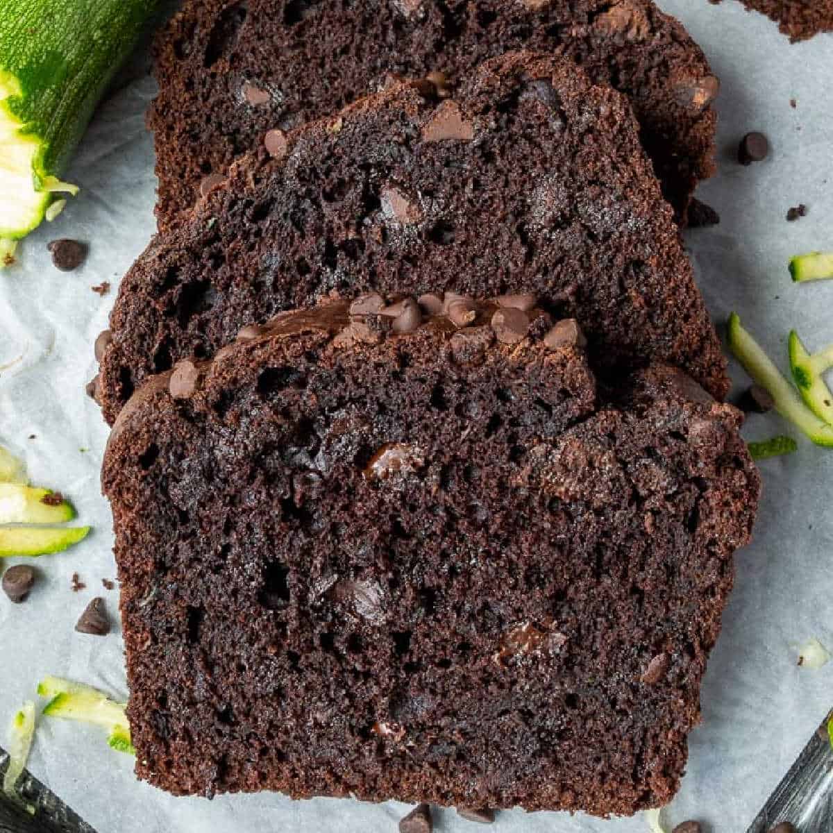 Chocolate Zucchini Bread Chocolate Chip Zucchini Bread