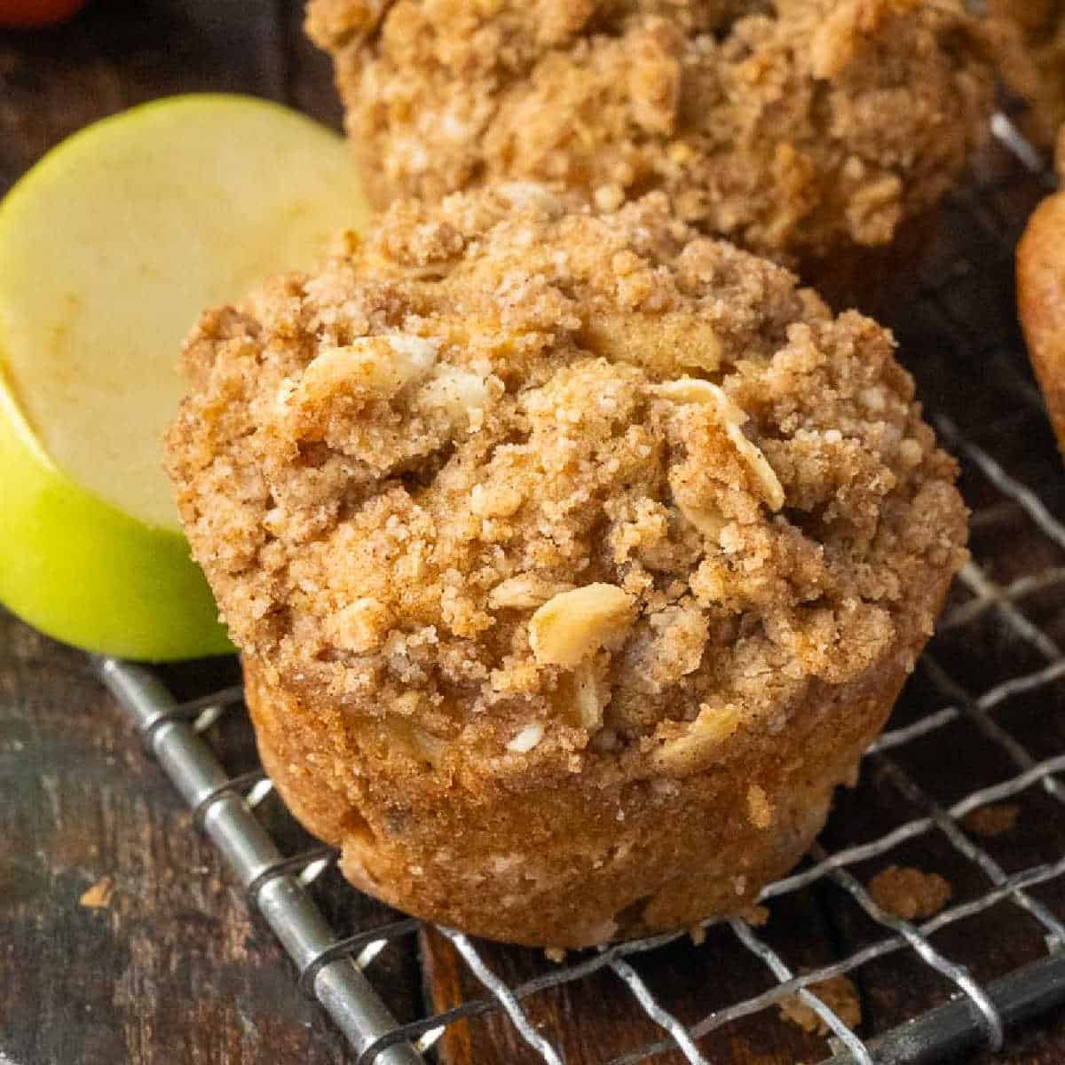 Apple Spice Muffins Recipe (Video) - Butter Your Biscuit