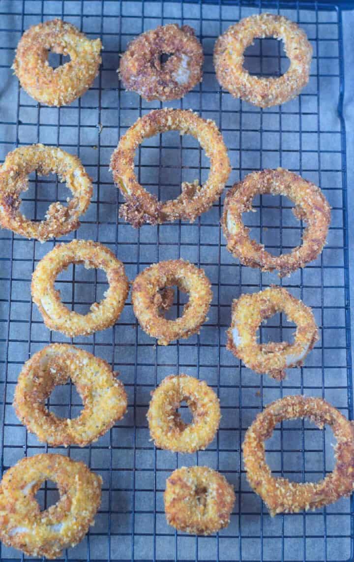 Parmesan Onion Rings Recipe - Butter Your Biscuit