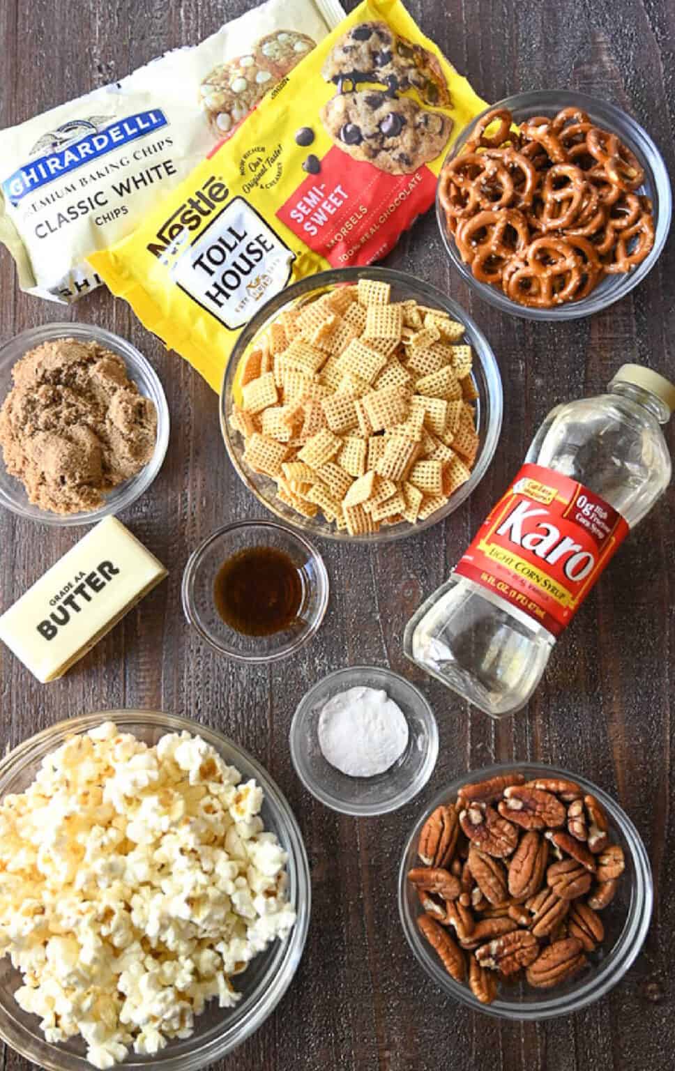 Crunchy Caramel Snack Mix - Butter Your Biscuit