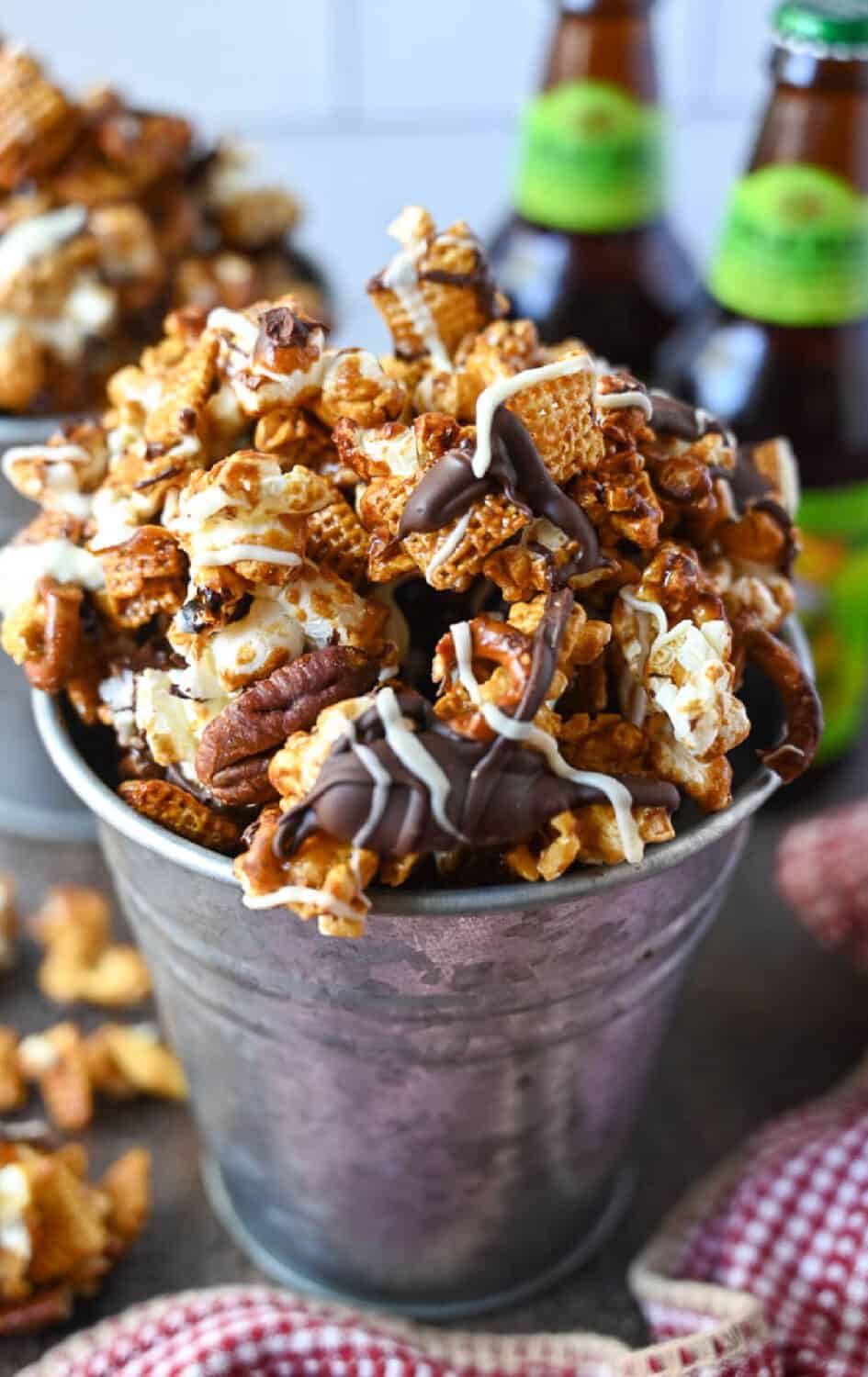 Crunchy Caramel Snack Mix - Butter Your Biscuit
