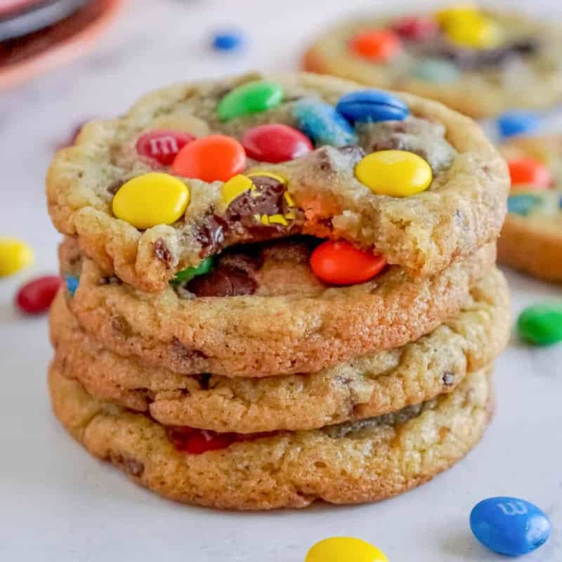 Perfect M&M Cookie Recipe | Butter Your Biscuit