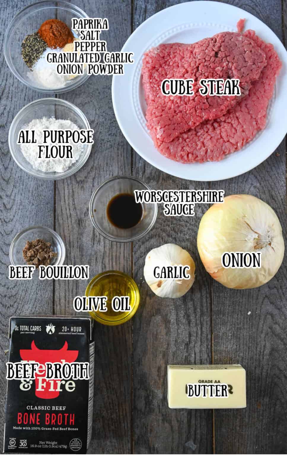 Cube Steak Recipe with Onion Gravy | Butter Your Biscuit