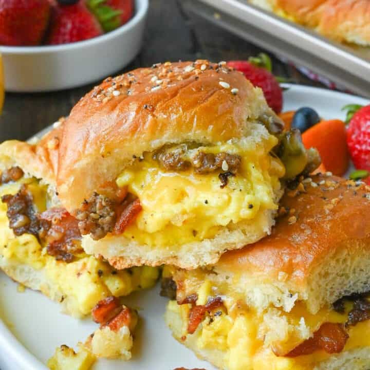 Easy Breakfast Sliders | Butter Your Biscuit