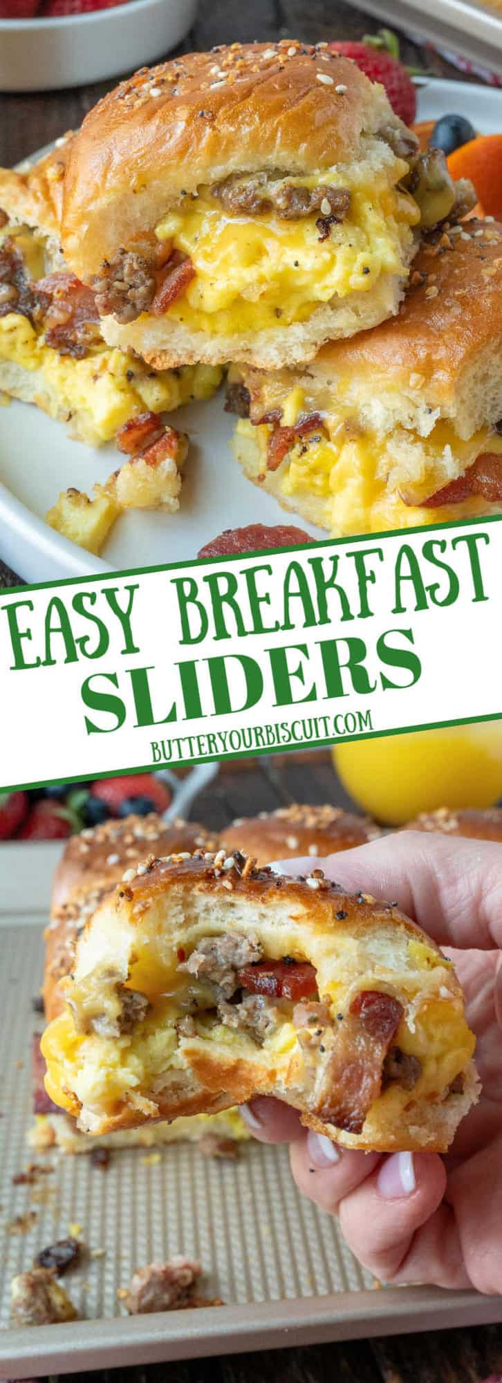 Easy Breakfast Sliders | Butter Your Biscuit