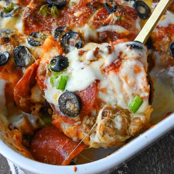 Bubble Up Pizza Bake | Butter Your Biscuit