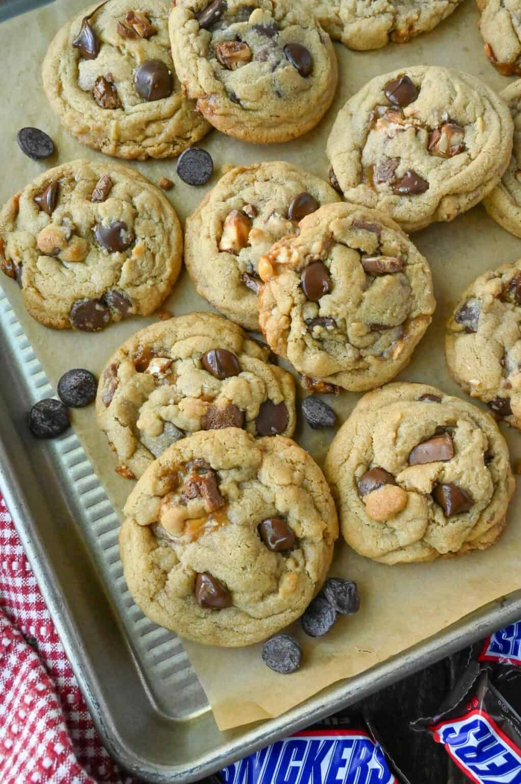 Snickers Cookies | Butter Your Biscuit