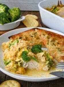 Cracker Barrel Broccoli Cheddar Chicken | Butter Your Biscuit