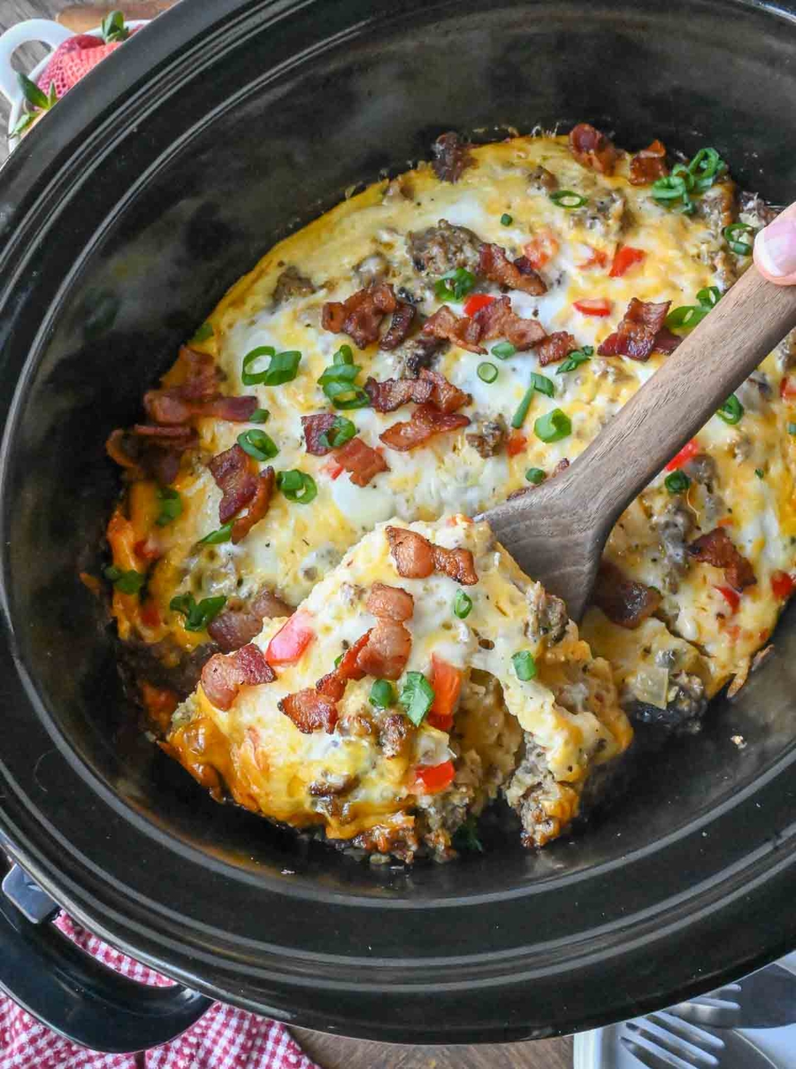 Slow Cooker Breakfast Casserole - Butter Your Biscuit