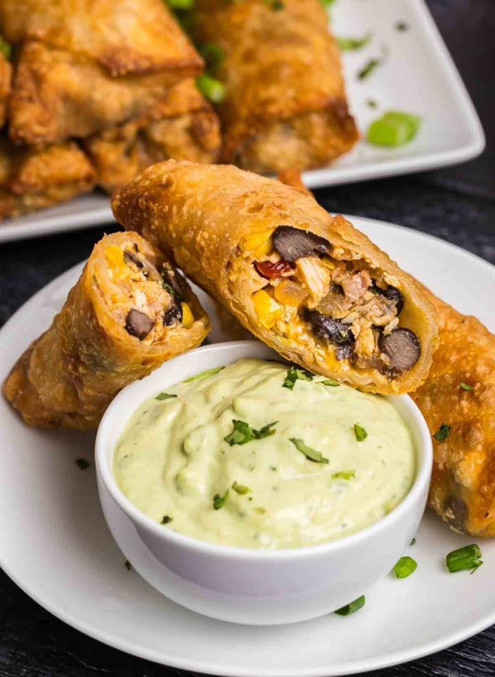 Cheesecake Factory Tex Mex Egg Rolls - Butter Your Biscuit